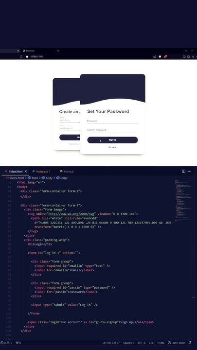 Login Css Coding Code Html Javascript Webdesign Programming Ytshorts Shorts Viralvideo