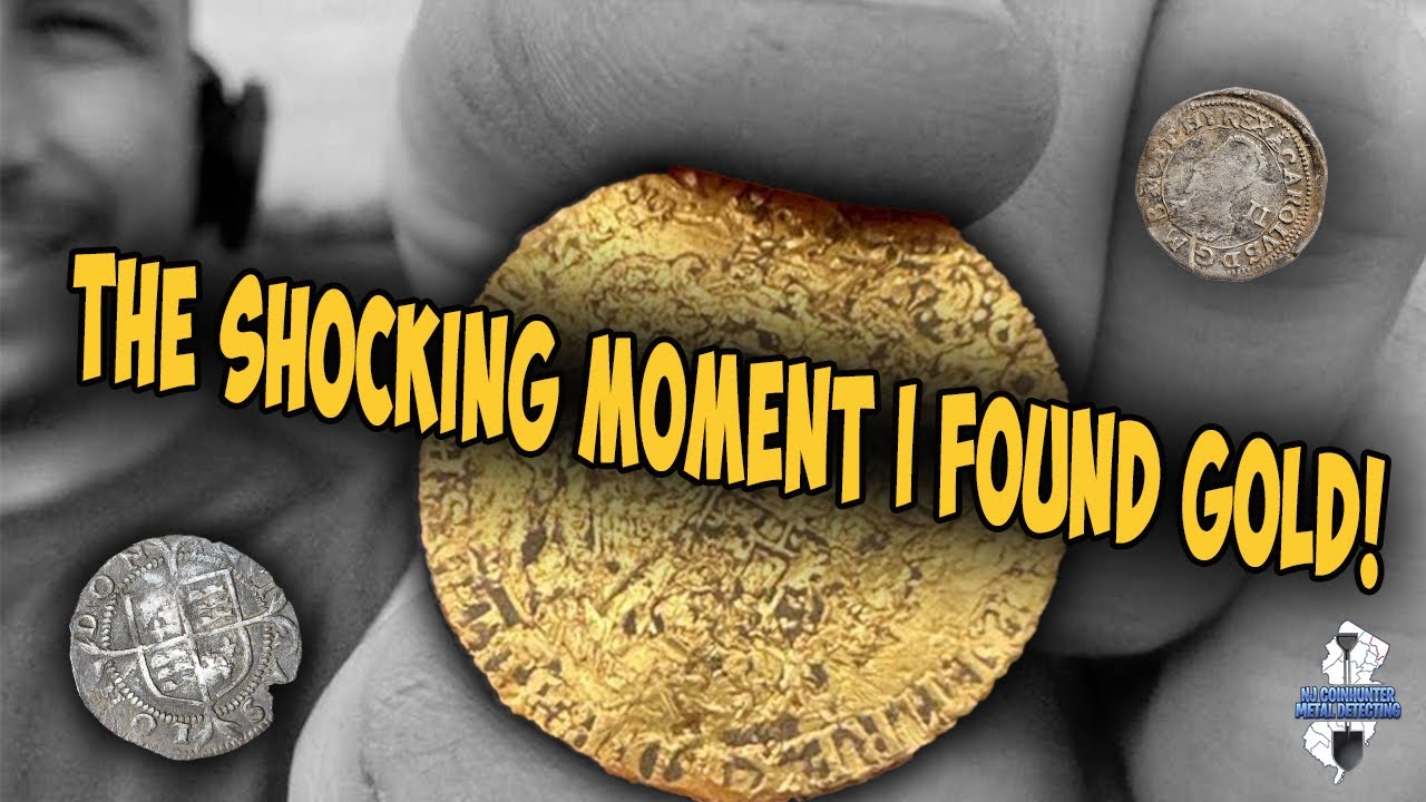 Metal Detecting A 1000 Year Old Church: GOLD COIN And Hammered Silver ...