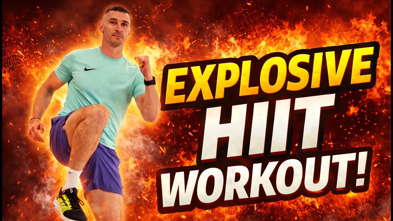 20 Min Explosive HIIT Workout | Day 3 | Full Body Fat Burn 🔥 No ...