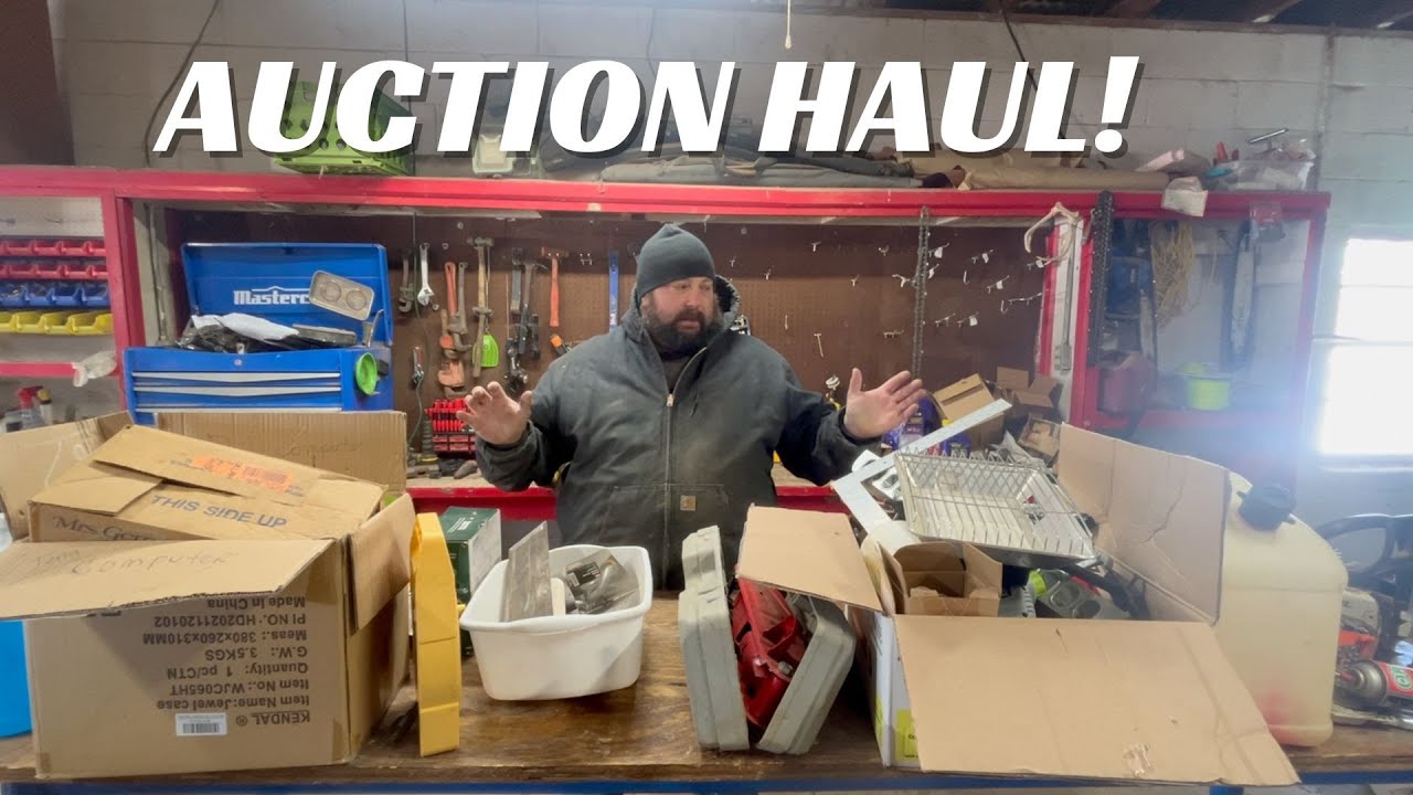 ESTATE AUCTION HAUL For Under $100 - YouTube