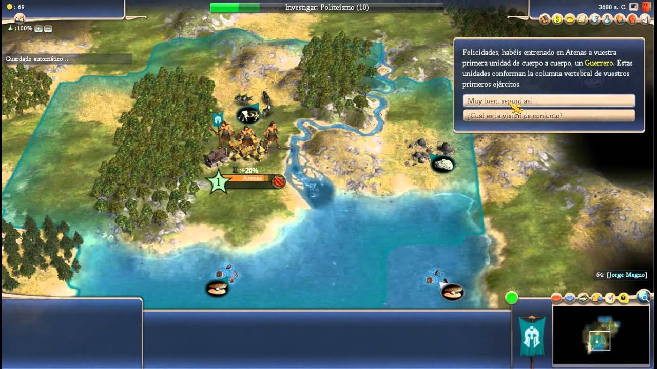 Civilization 4 Gameplay inicio - YouTube