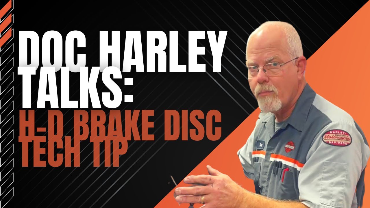 Doc Talks: Harley-Davidson Brake Disc Tech Tip - YouTube