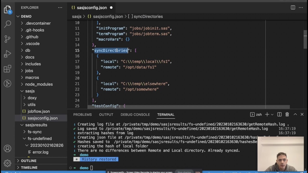 Sync LOCAL directory with REMOTE in SAS Viya - YouTube