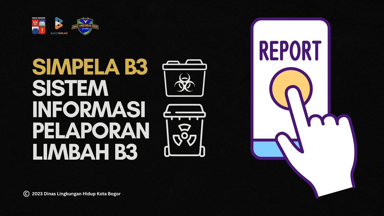 Aplikasi Simpela B3 - Dinas Lingkungan Hidup Kota Bogor - YouTube