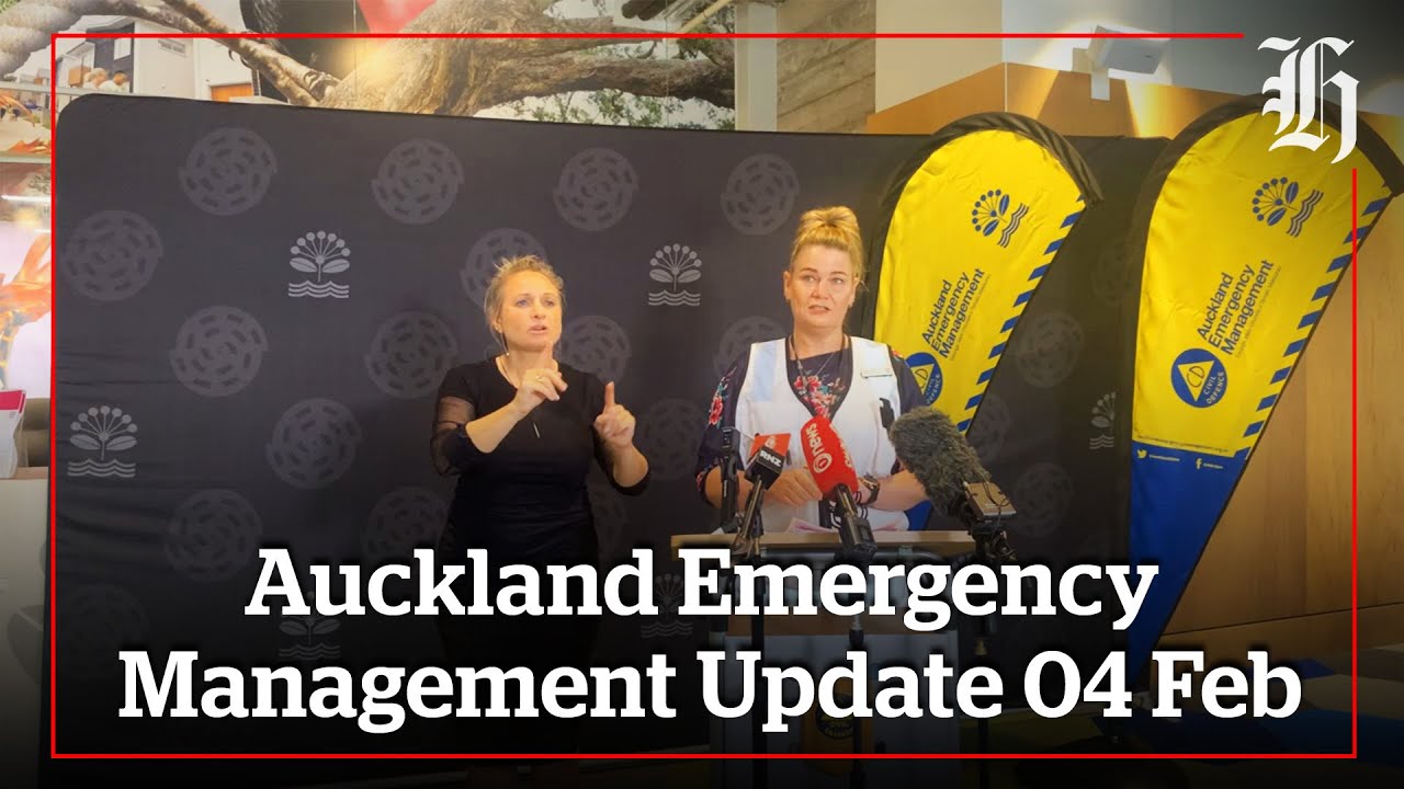 Auckland Emergency Management give flooding update, February 4th ...