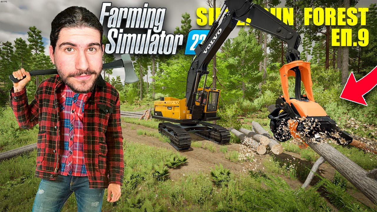 Συνεχίζουμε την ξυλεία! #9 | Farming Simulator 22 | Silverrun Forest ...