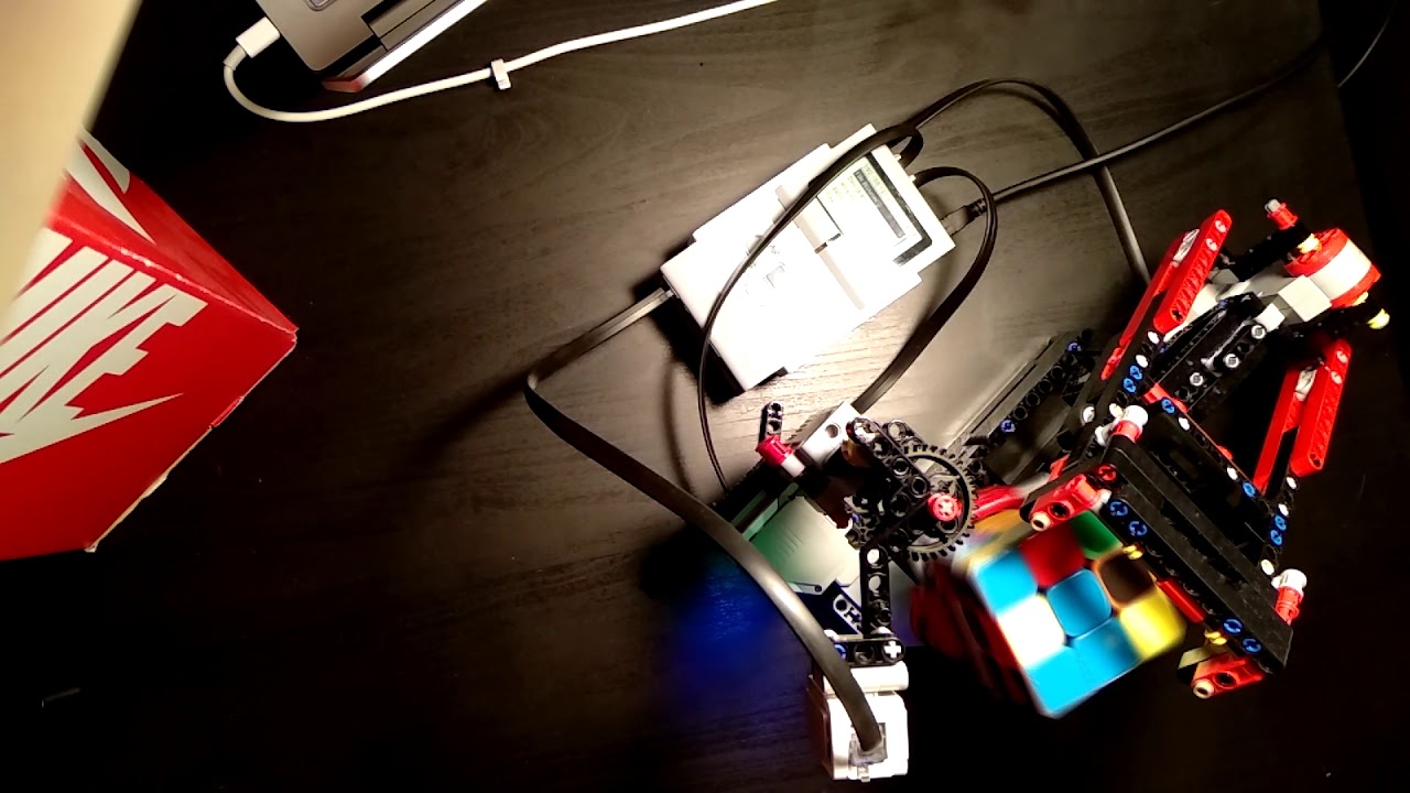 LEGO Mindstorm EV3 CUBE Manipulator - YouTube