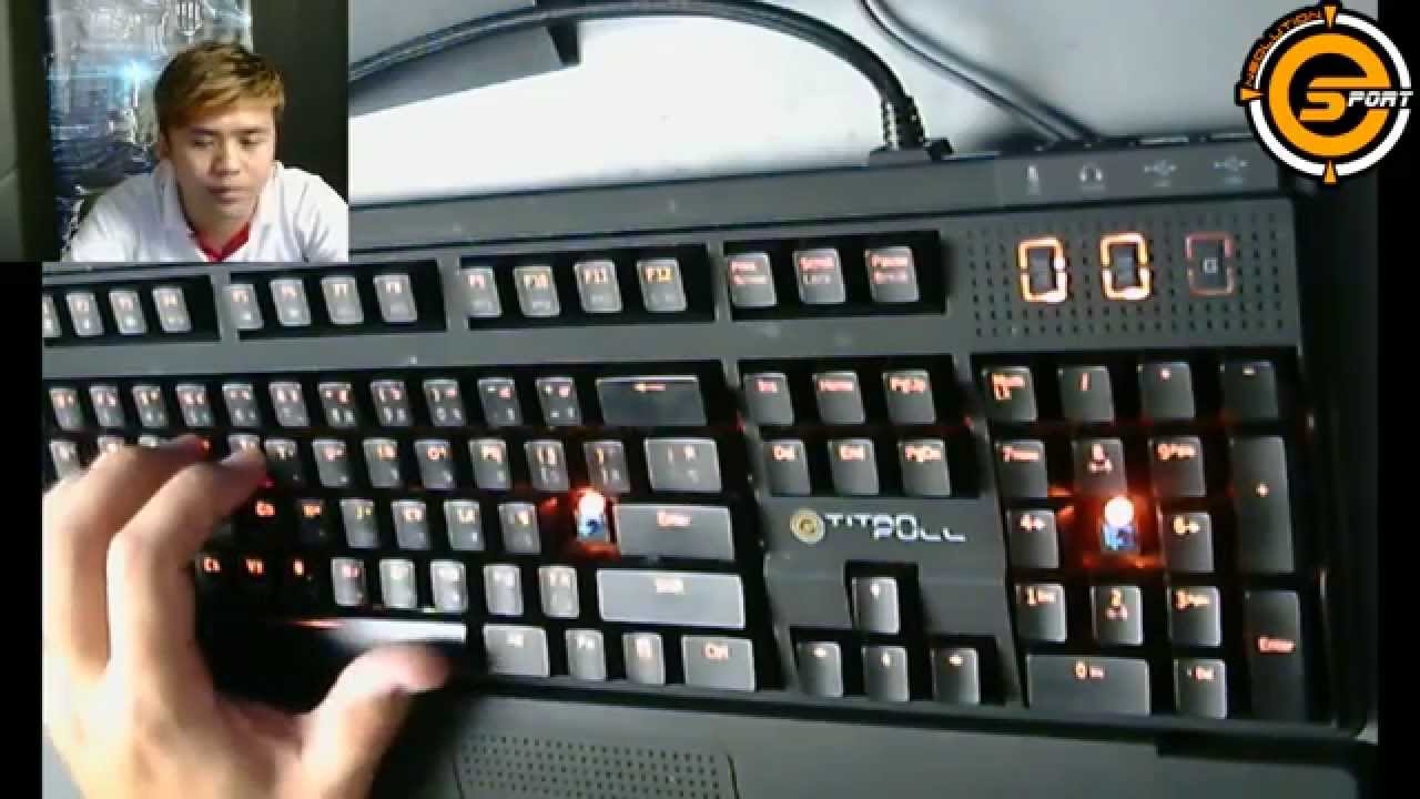 Review Neolution E-Sport TiTan Full-Blue Switch by GM_ZunGeeD - YouTube