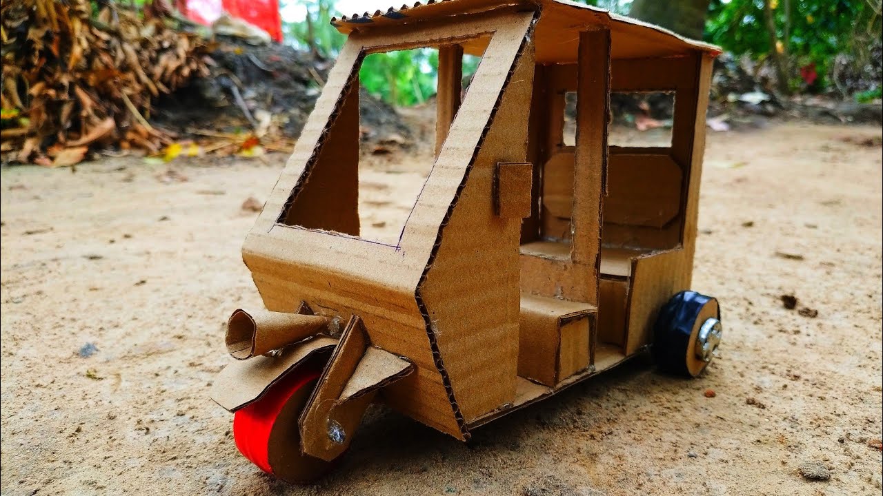 How to Make a Powered Rickshaw -Electric Rickshaw Battery[TUK TUK ...