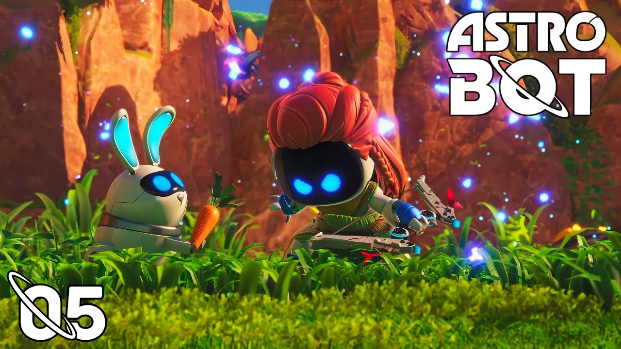 BOTRIZON! | ASTRO BOT PS5 Playthrough Part 5 - Feather Cluster (Full ...