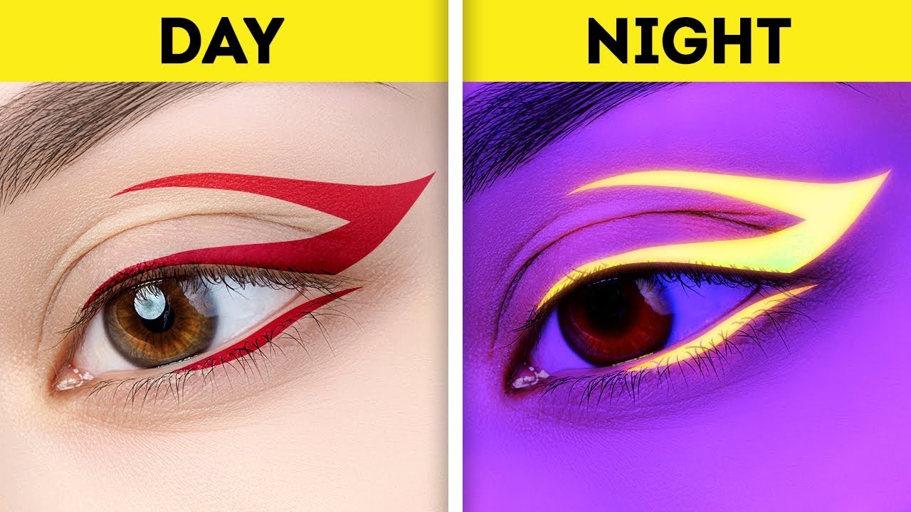 21 AWESOME MAKEUP TRICKS TO MAKE YOU SHINE - YouTube