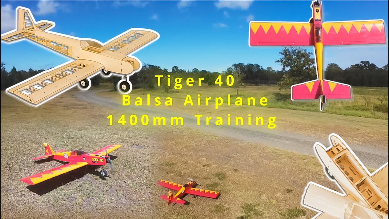 Tiger 40 Balsa - YouTube