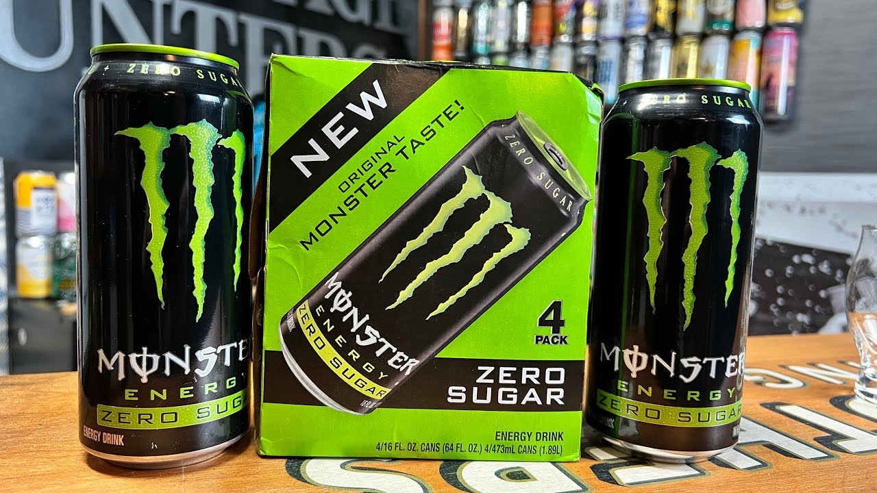 New Monster Flavors Save On Monster Zero Sugar Energy Drink 4 Pk