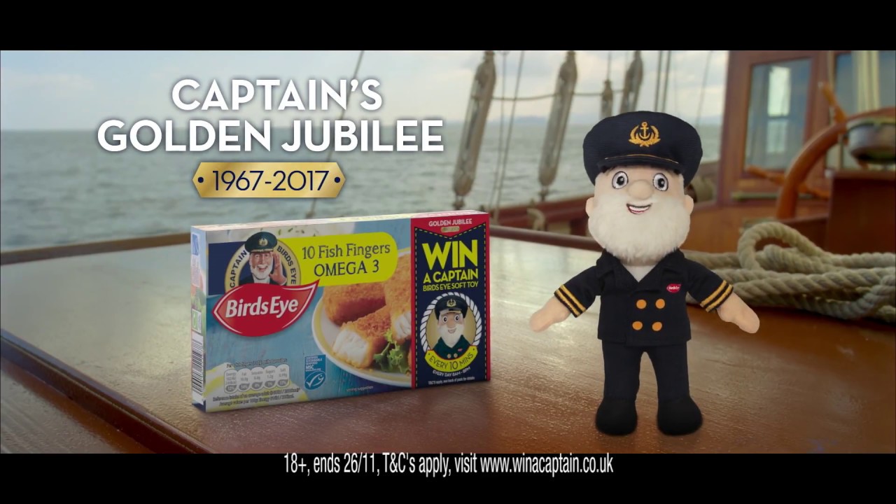 Captain Birds Eye - Golden Jubilee Promotion Pack - YouTube