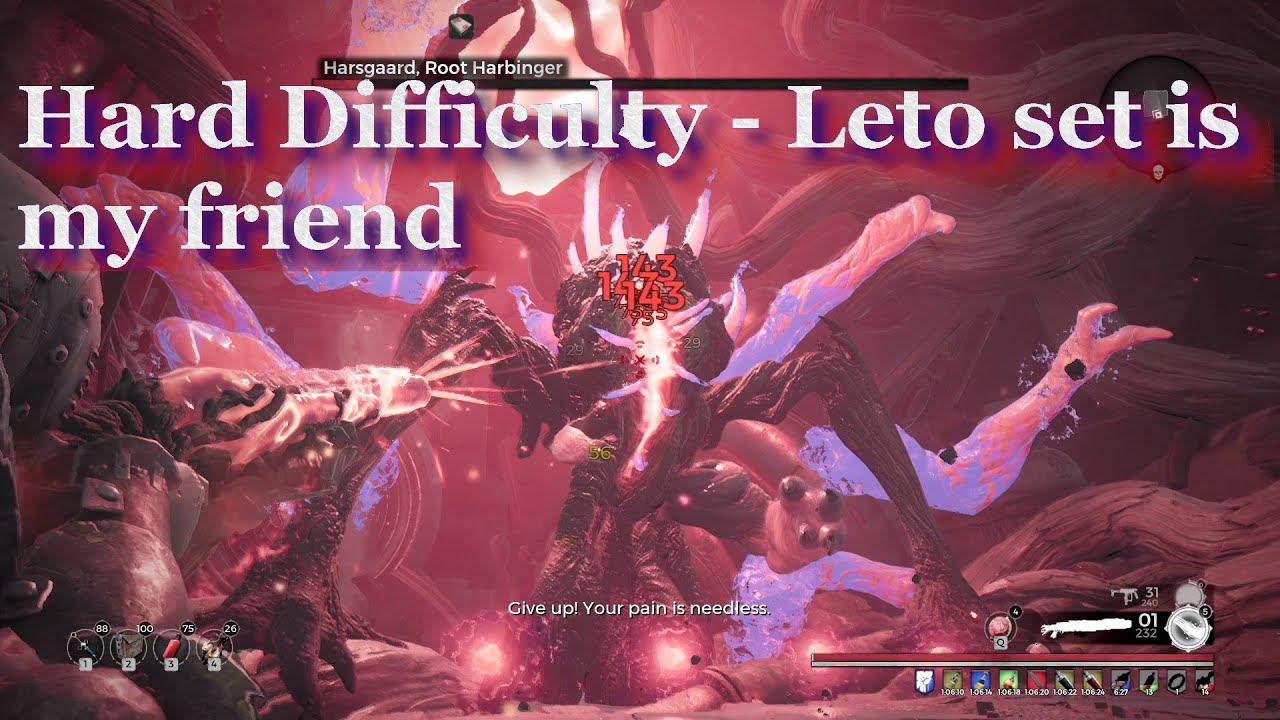 Remnant Subject 2923 - Harsgaard Root Harbinger Final Boss - Hard ...