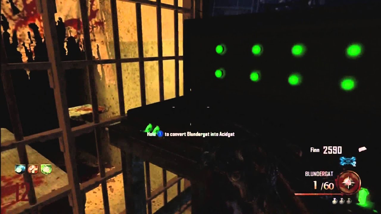 Black Ops II Zombies | Mob of the dead | Acid Gat Gun Tutorial/ Acid ...