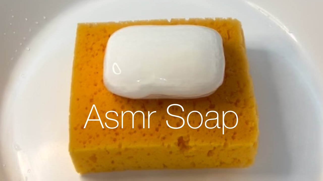 Soap Asmr🤍🧽🫧#soapasmr #soaplove #washingsoap #squeezesoap #Mon_eymy ...