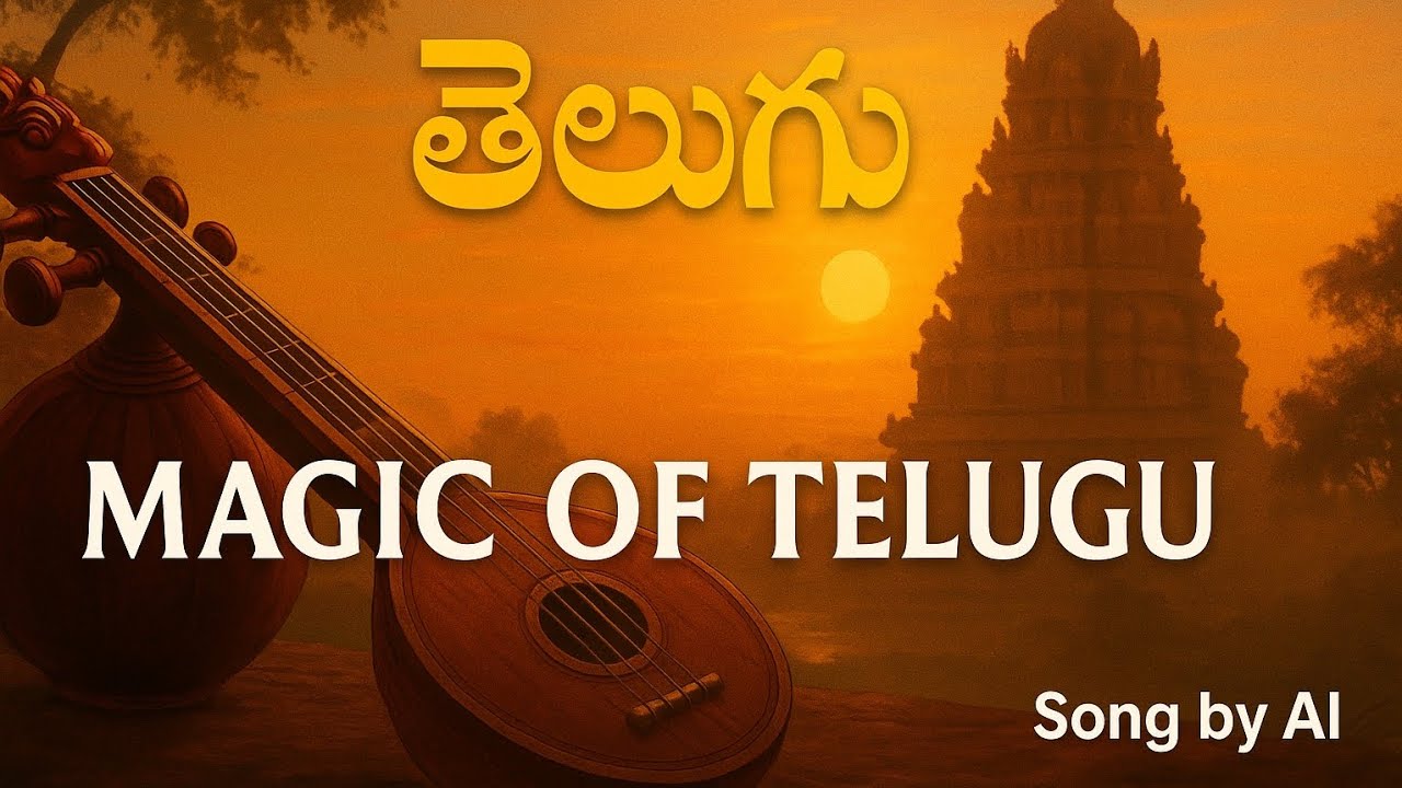 Magic of Telugu | Telugu Language Rap Tribute | DD Studios | Song by AI ...