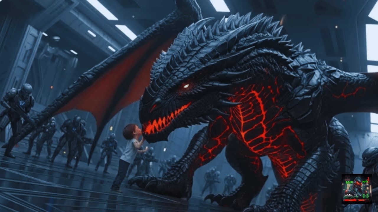 Aliens Freeze in Shock as a Human Child Smooches the Deadliest Dragon ...