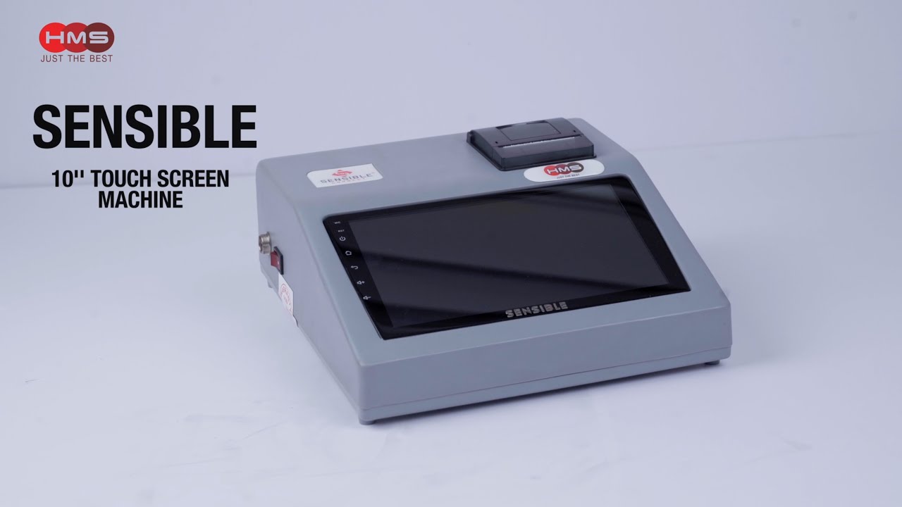 HMS SENSIBLE 10 BILLING MACHINE - YouTube