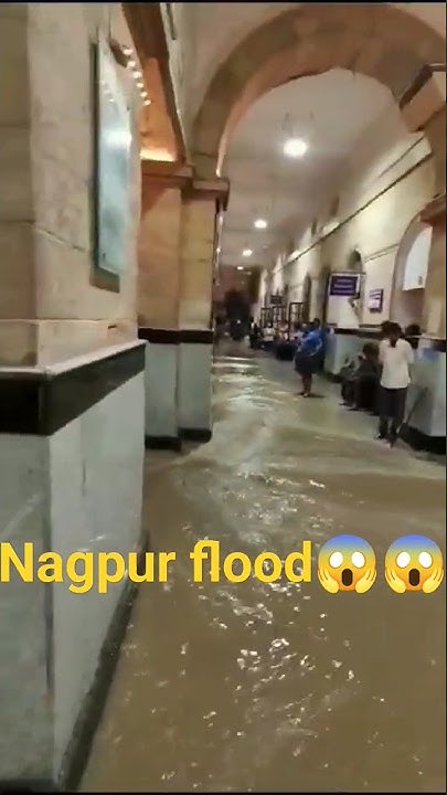 Nagpur flooded due to heavy rain🥺😱😱 - YouTube