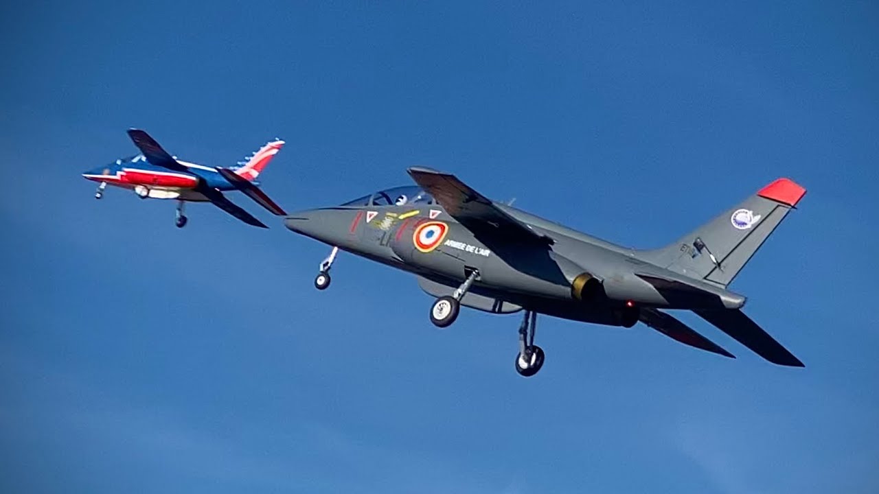 LIVE Facebook Maiden Flight on the 80mm Alpha Jet from XFly models and ...