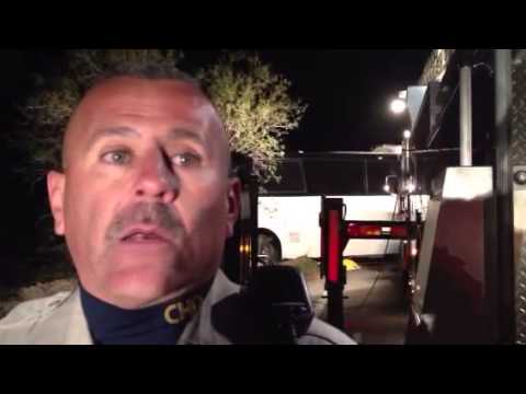 CHP Officer Mario Lopez describes tour bus accident off SR- - YouTube