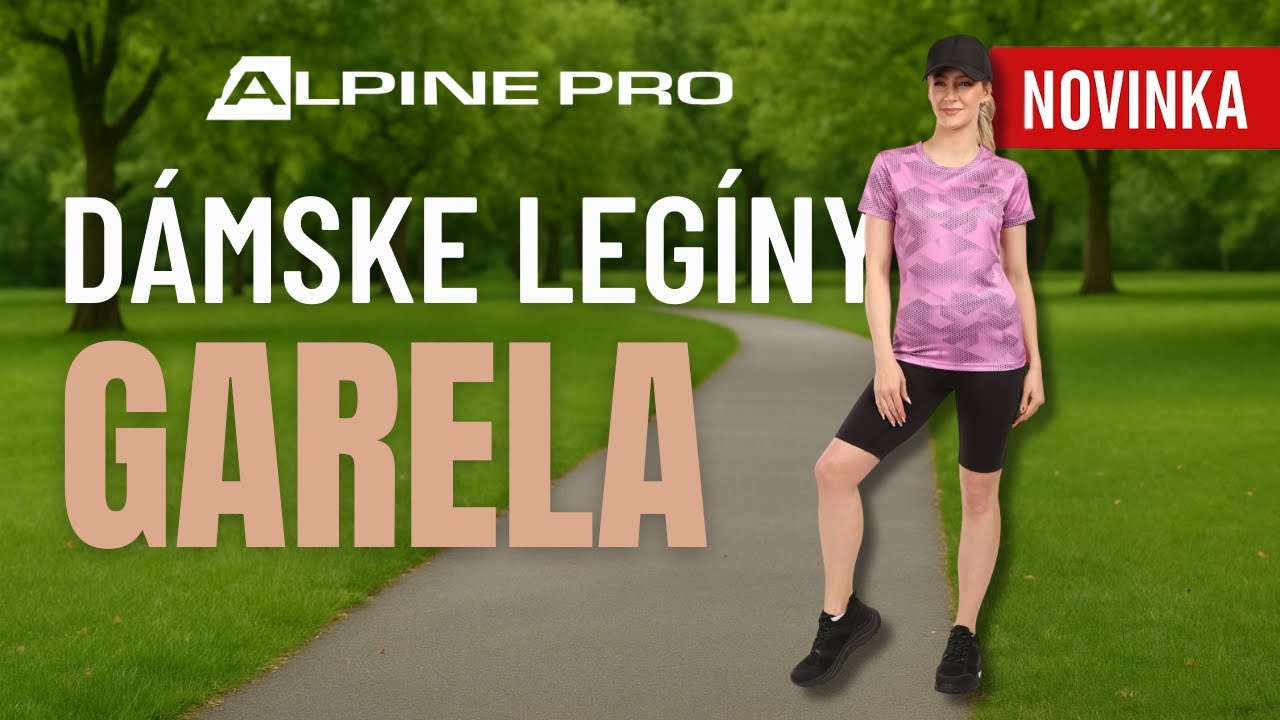 GARELA dámske legíny od ALPINE PRO - YouTube
