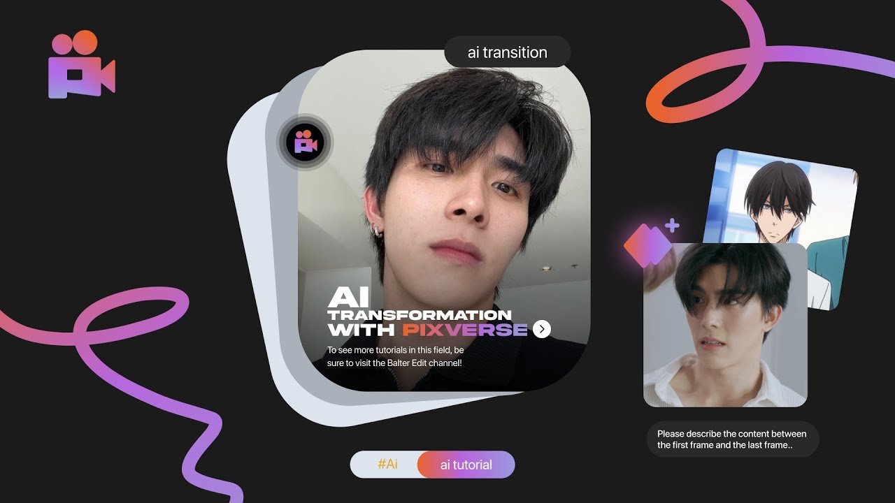TikTok Viral Edit Tutorial | Ai Transition ( Alight Motion + Pixverse ...