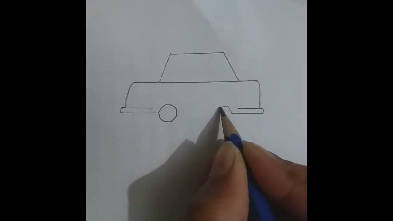 How to draw a car || easy car drawing step by step || drawing tutorial ...