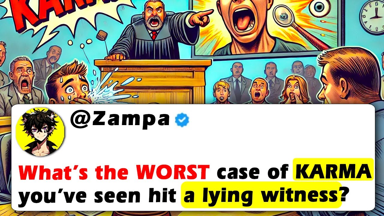 What’s the WORST Case of KARMA You’ve Seen Hit a Lying Witness? - YouTube