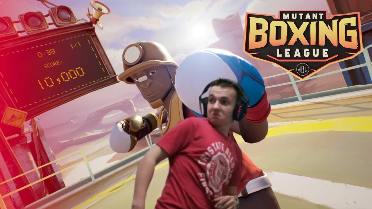 Rozwaliłem sobie palca grając w tą grę | Mutant Boxing League VR - YouTube