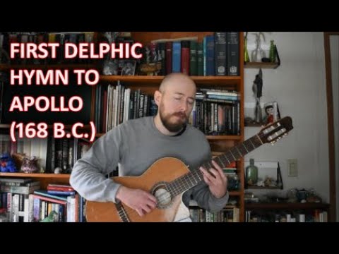 First Delphic Hymn to Apollo (Ancient Music, 168 B.C.) - YouTube