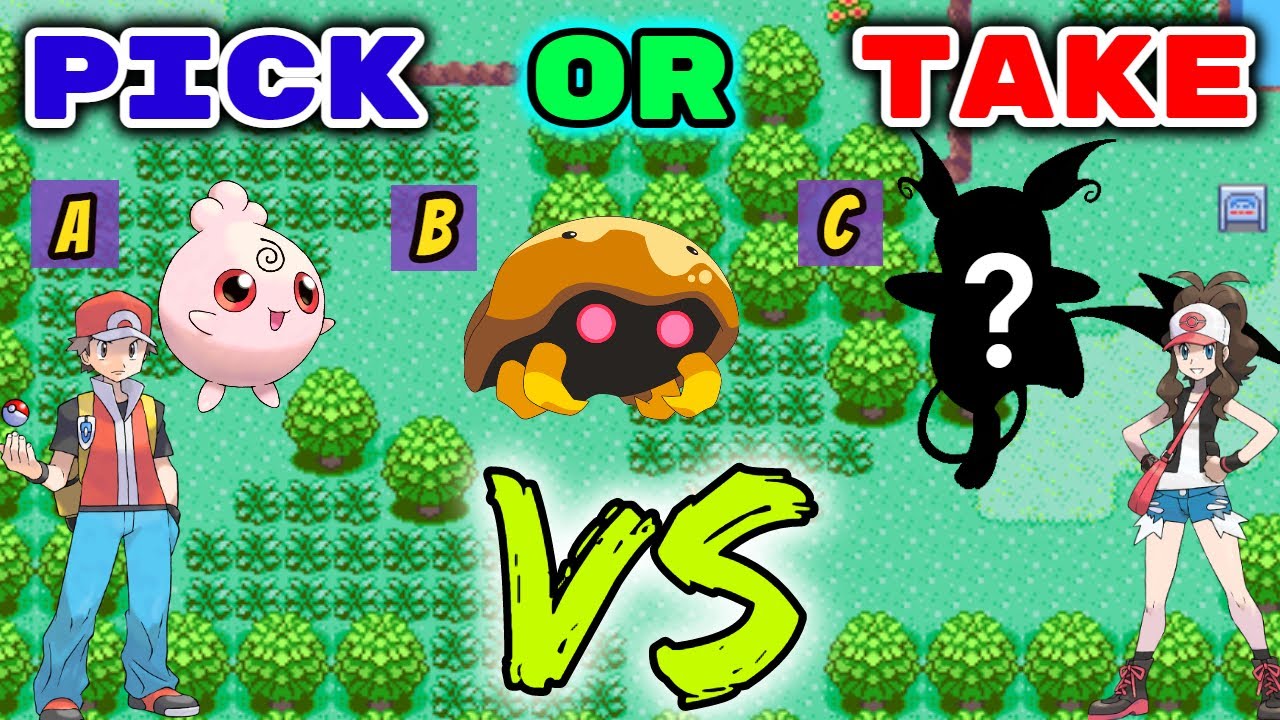 We Pick a Starter Or Take a Mystery Pokemon. Then we FIGHT! - YouTube
