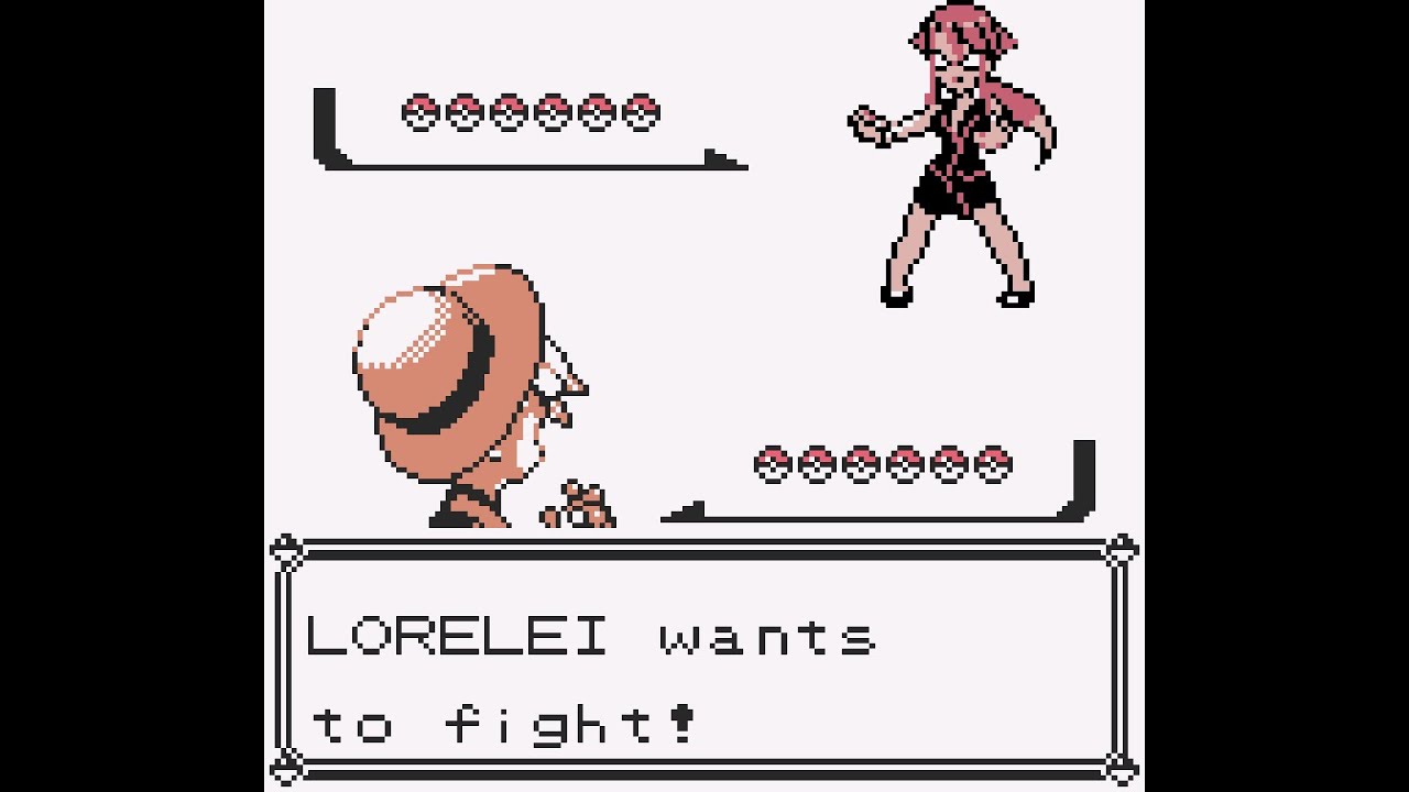 Pokemon Static Yellow • Elite Four Lorelei [Hard] - YouTube