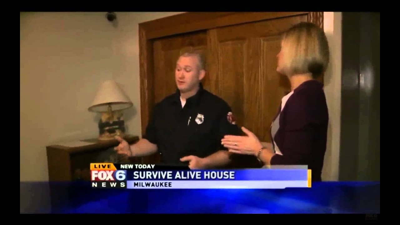 Fox 6 visits the Milwaukee Survive Alive House 1 of 4 - YouTube