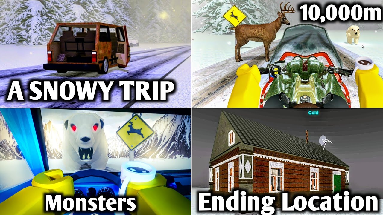 Roblox A SNOWY TRIP - How To Reach 10,000m In A Snowy Trip & Get Final ...