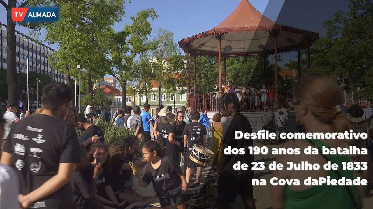Desfile comemorativo dos 190 anos da batalha de 23 de Julho de 1833 na ...