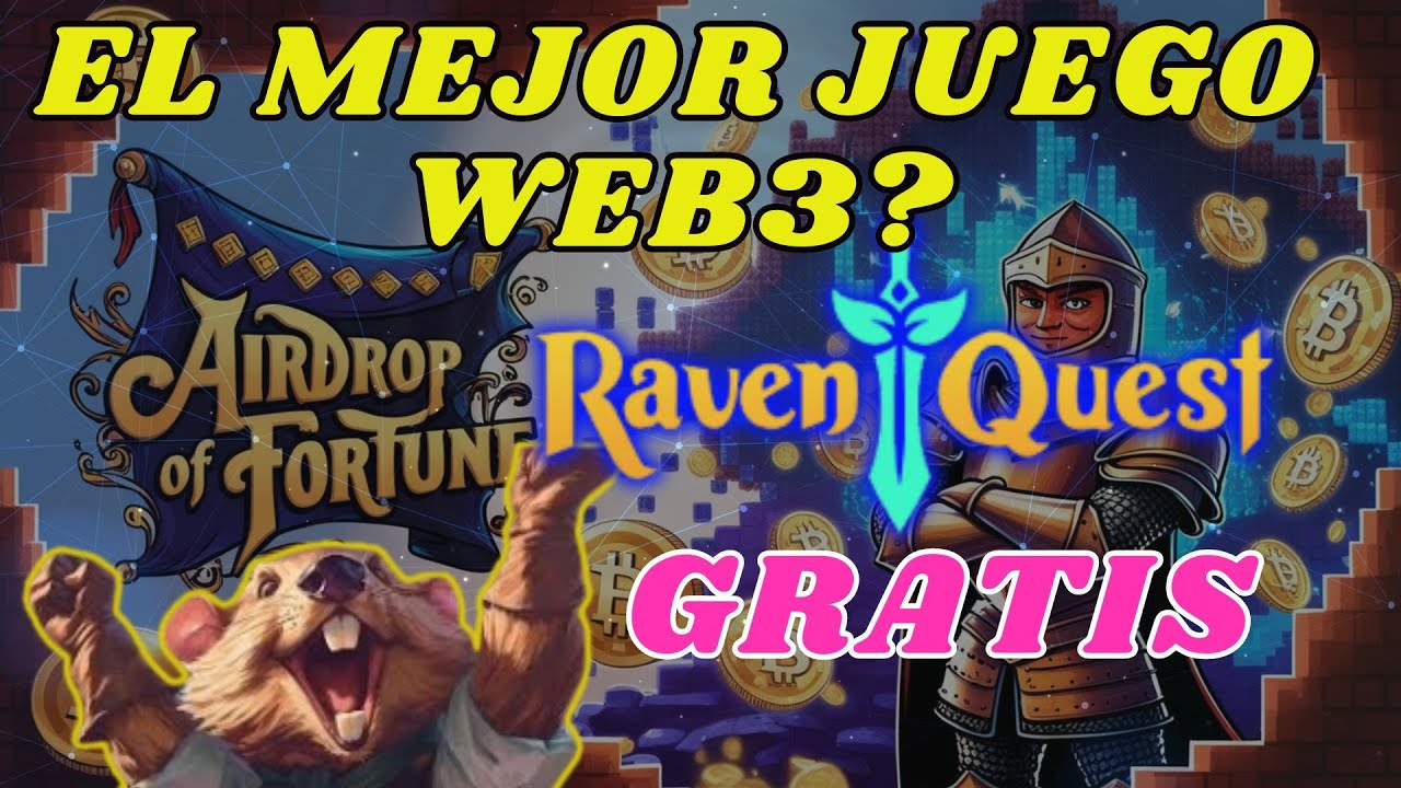 🔥El Proximo Boom🔥 en los Juegos y Airdrops🚀 Raven Quest F2P P2A Immutable 🚀 - YouTube