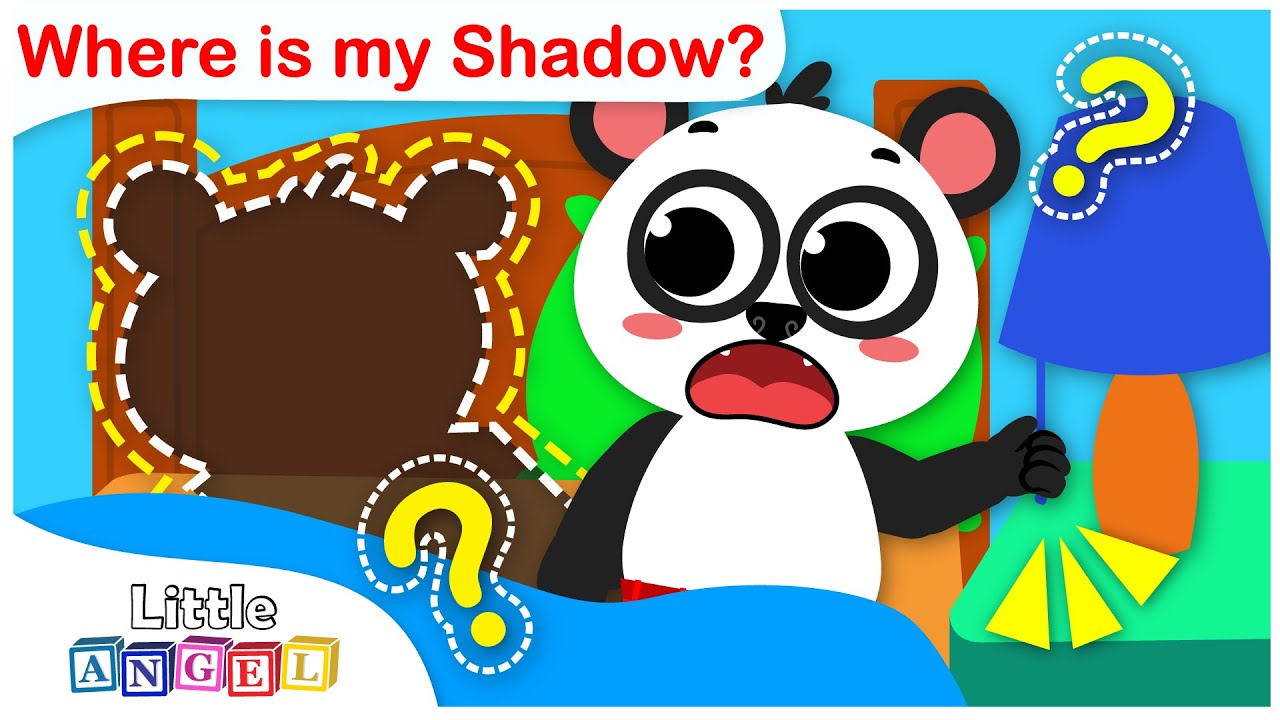 Where is my Shadow? | Baby Panda Learns about his Shadow| Nursery ...