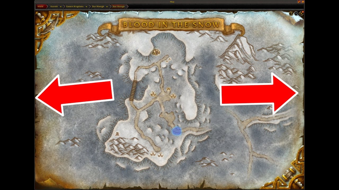 SECRETS Outside Blood In The Snow Scenario | World Of Warcraft - YouTube