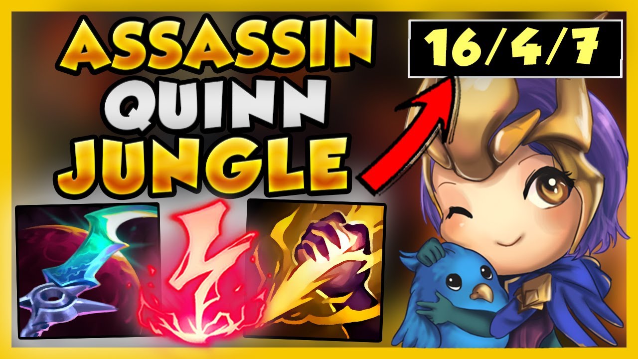 ASSASSIN QUINN JUNGLE DEALS SO MUCH DAMAGE (GOD-TIER PERFORMANCE ...