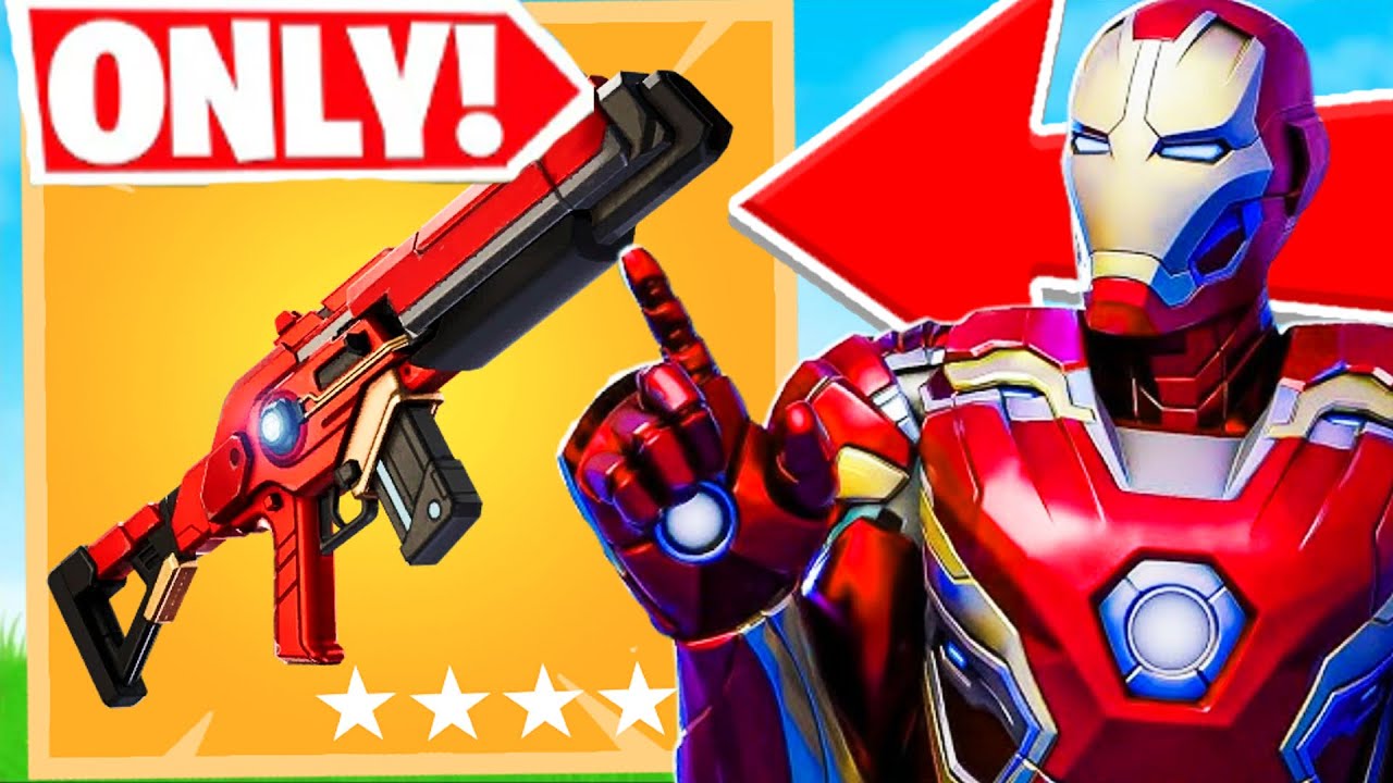 The STARK RIFLE *ONLY* CHALLENGE In Fortnite! - YouTube
