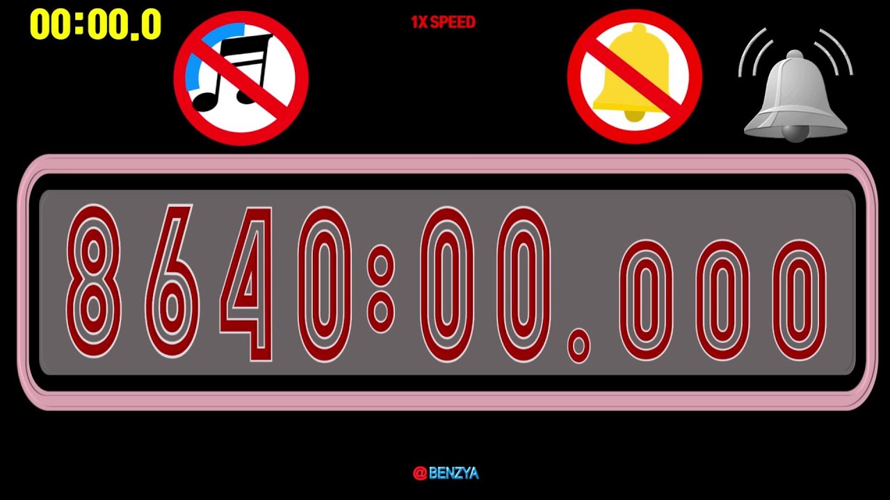 8640 minute countdown timer alarm🔔 - YouTube