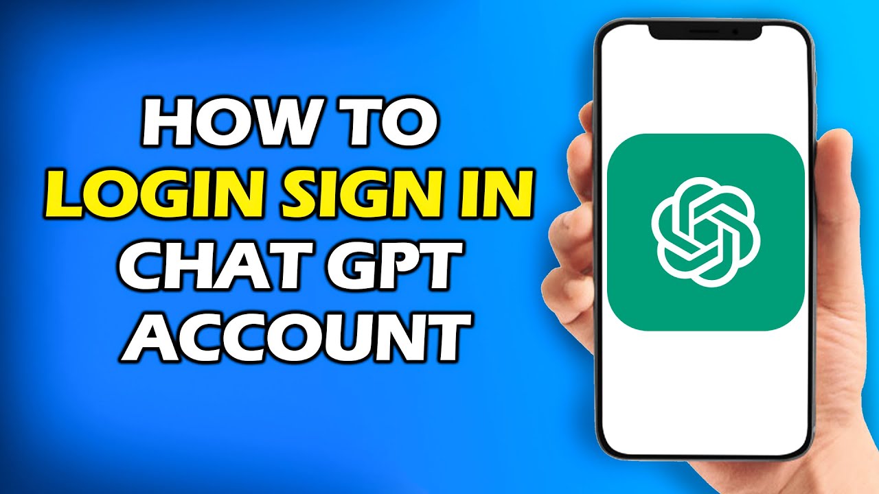 How to Login Sign In Chat GPT Account 2023 ( QUICK AND EASY ) - YouTube