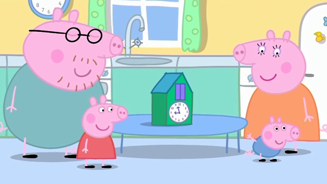 Prasátko Peppa S02E30 KUKAČKOVÉ HODINY (Cuckoo Clock) CZ 4K ULTRA HD ...