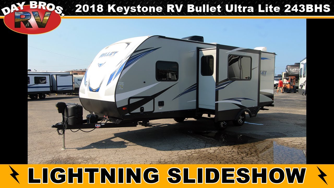 2018 Keystone RV Bullet Ultra Lite 243BHS Slideshow Video - YouTube