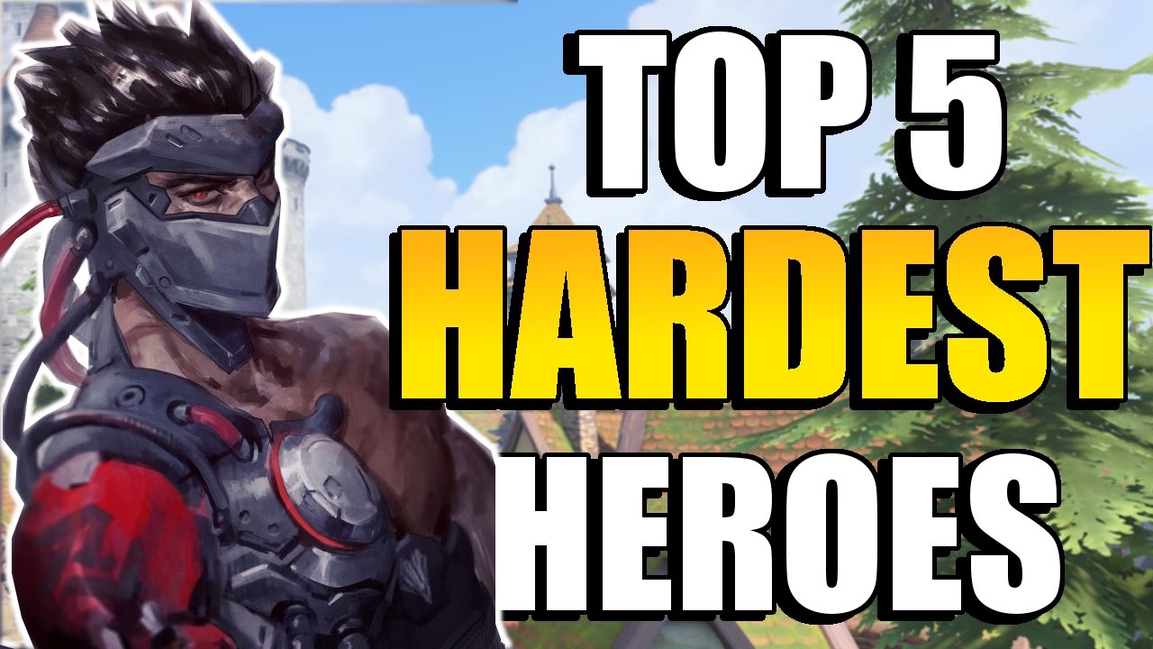 Top 5 HARDEST Heroes To Master | Overwatch Season 4 Competitive [ High ...