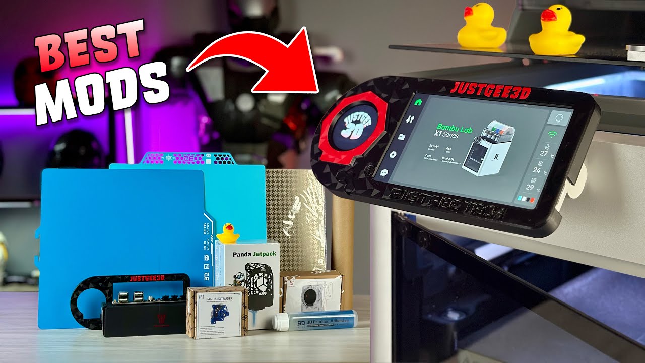 Upgrading My 3D Printer with the Hottest Mods – Worth It? - YouTube