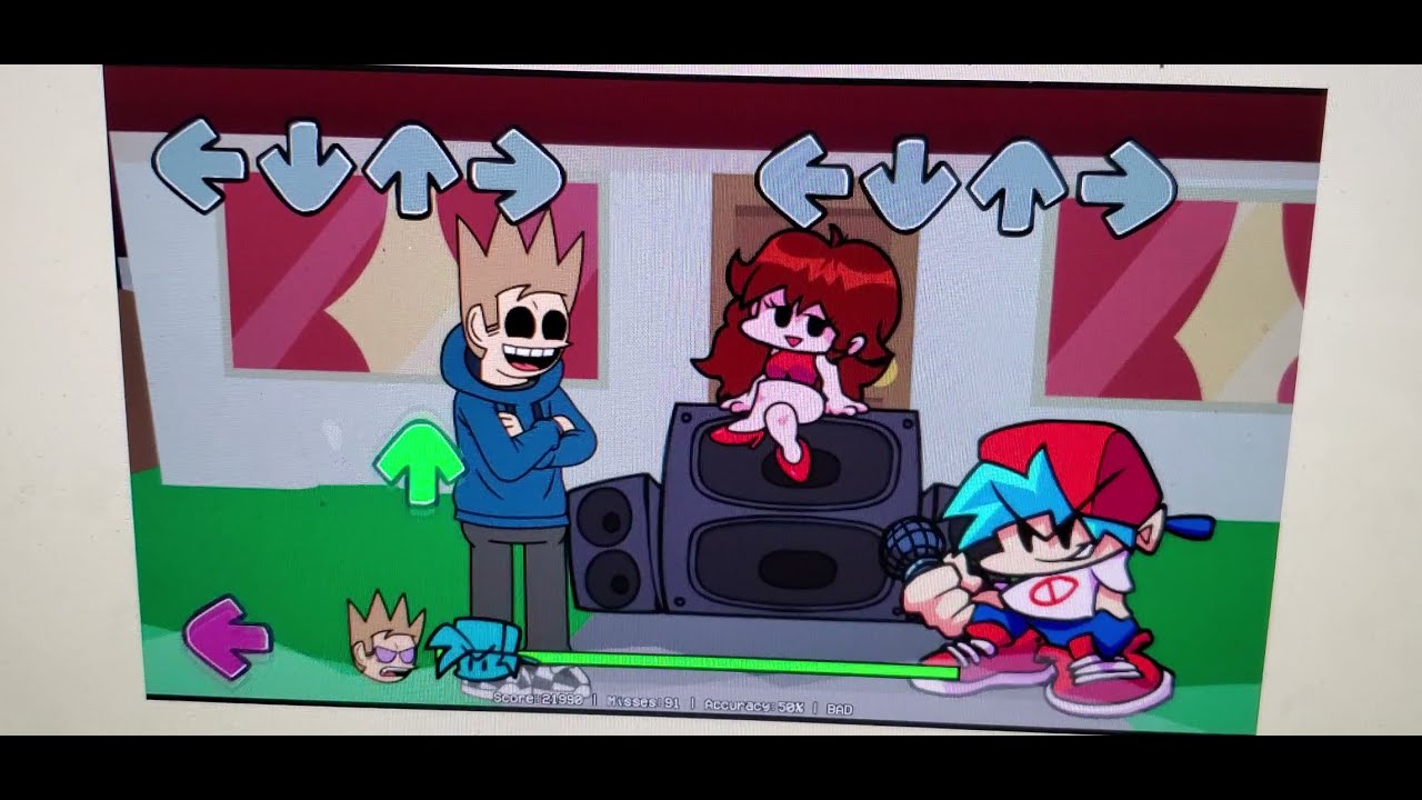Toad plays FNF Eddsworld mod! - YouTube